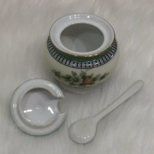 Vintage | Dining | Vintage Noritake From Japan Small Jam Mustard Jar ...
